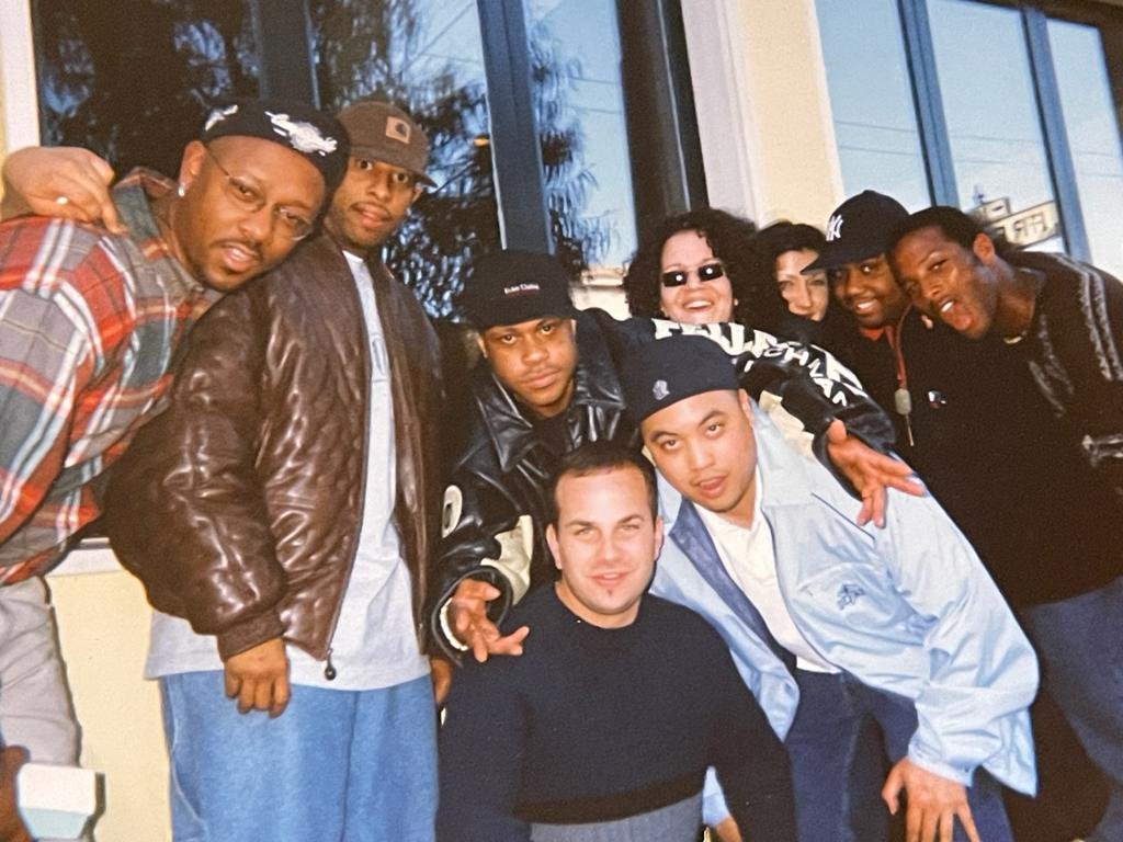 Davey D, DJ premier, Guru, Joey Arbagy, Glenn, Virgin Records, Foxee Brown