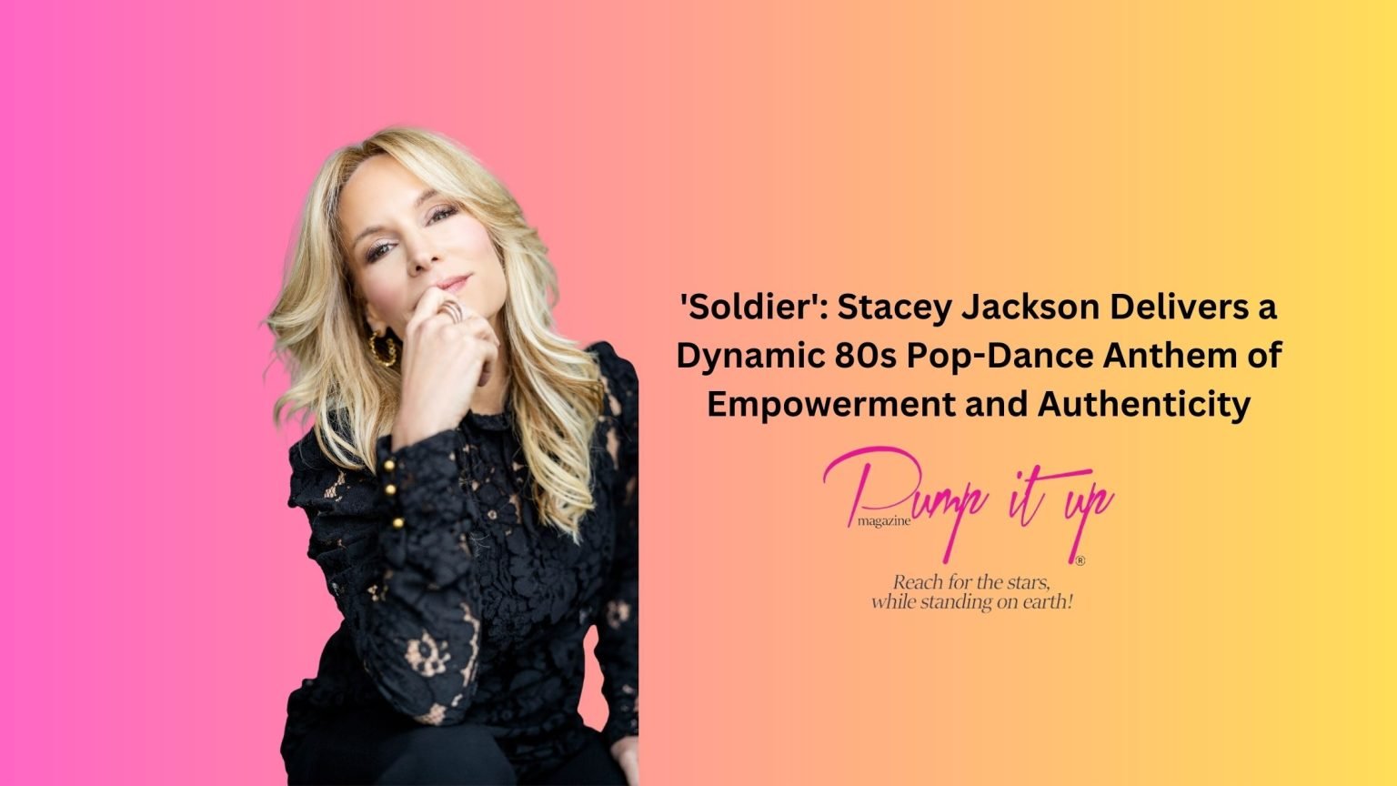 Stacey Jackson's 'Soldier' - Empowering 80s Pop-Dance Anthem