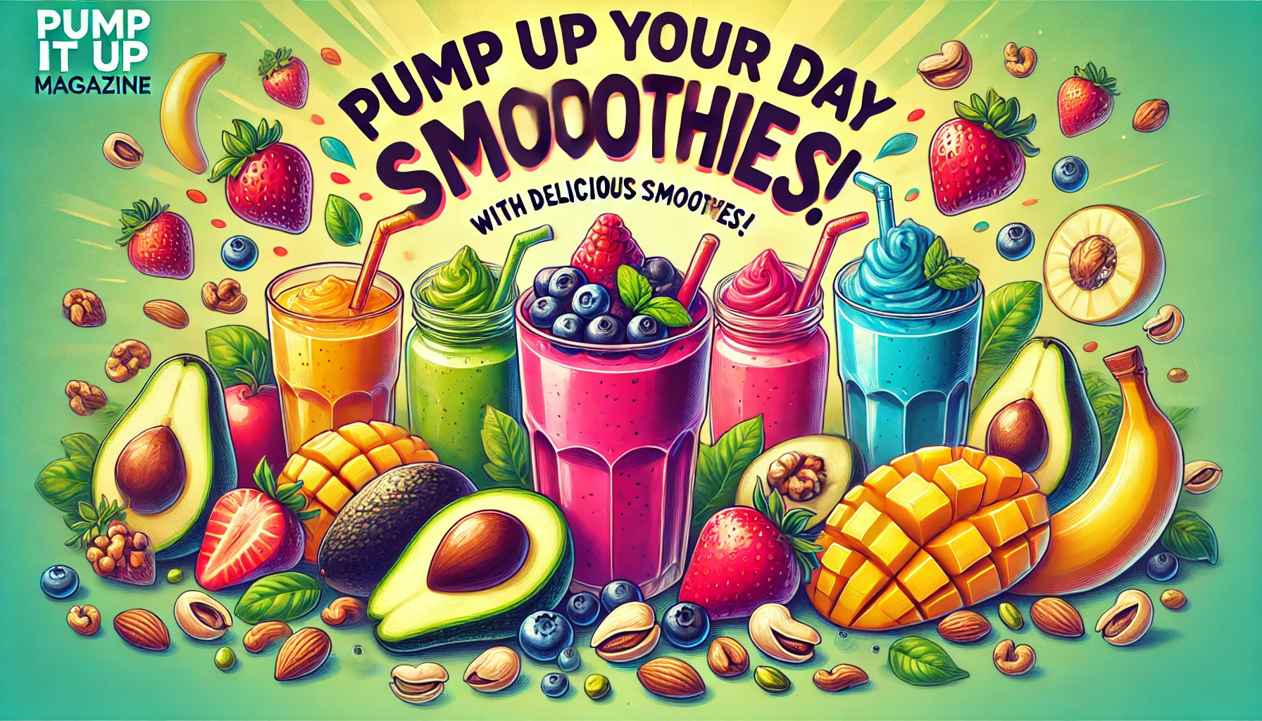 Pump Up Your Day with Delicious Smoothies!