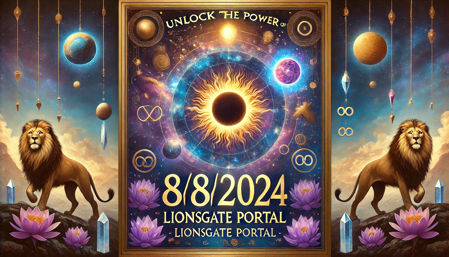 LionsGate Portal - 8/8/2024 - What to Do and Affirmations to Pump Up ...