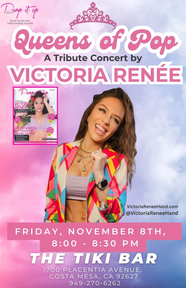 Victoria Renée Brings the Queens of Pop to Life at The Tiki Bar! Costa ...