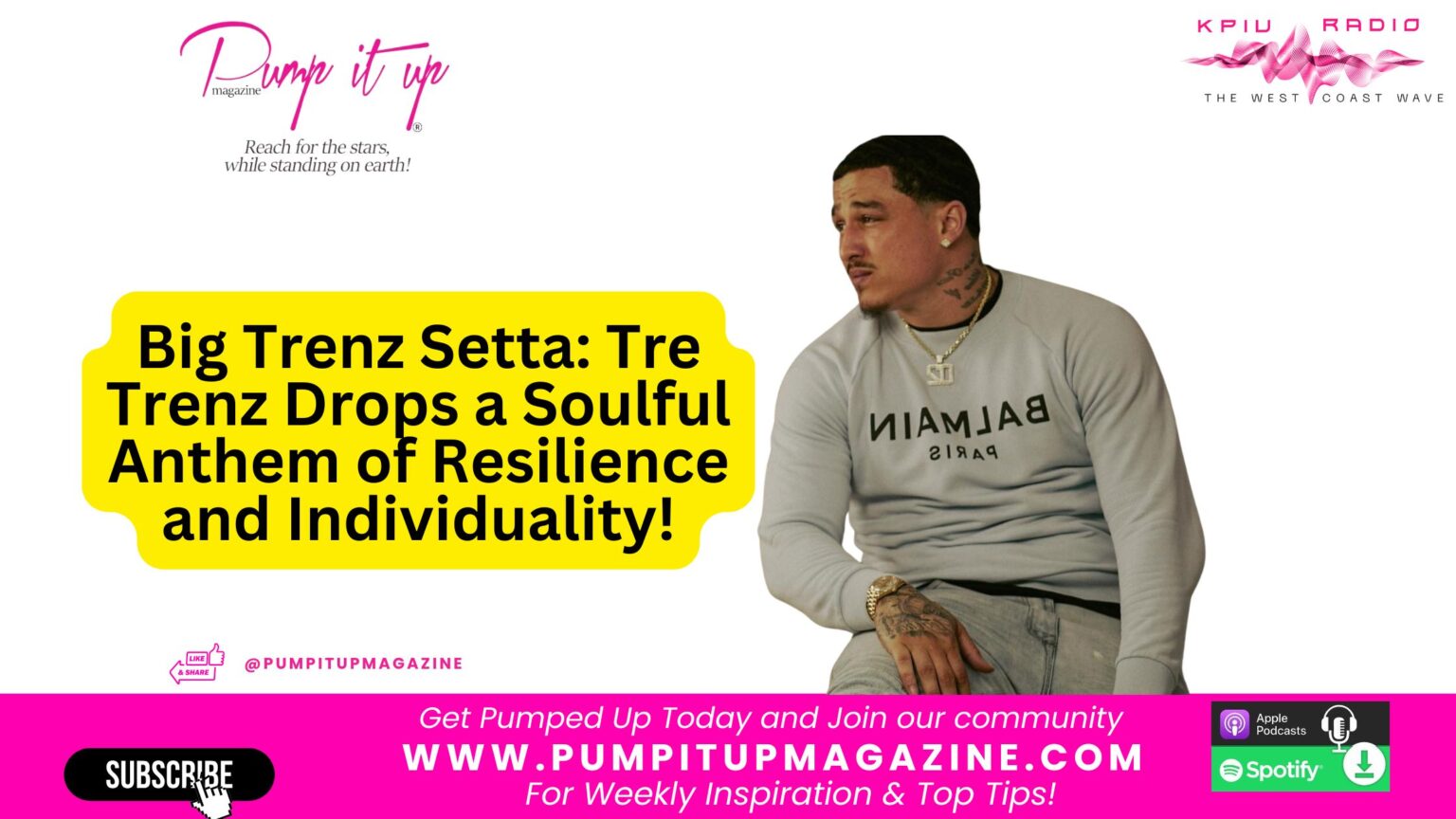 Big Trenz Setta: Tre Trenz Drops a Soulful Anthem of Resilience and ...